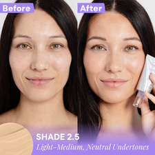 BeautyScreen™ SPF50 Peptide Foundation Tint - 2.5 Light Neutral – Naked ...